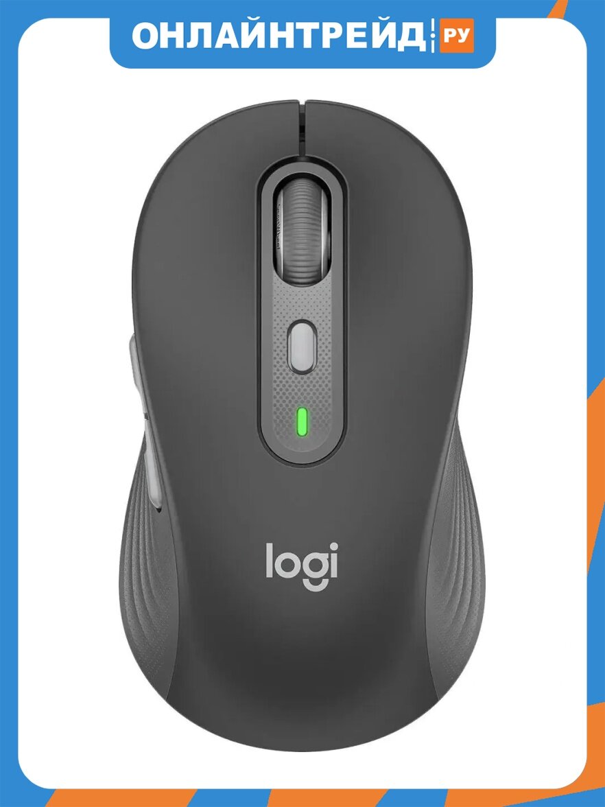 Мышь Logitech M750 беспроводная графитовый (910-006269)