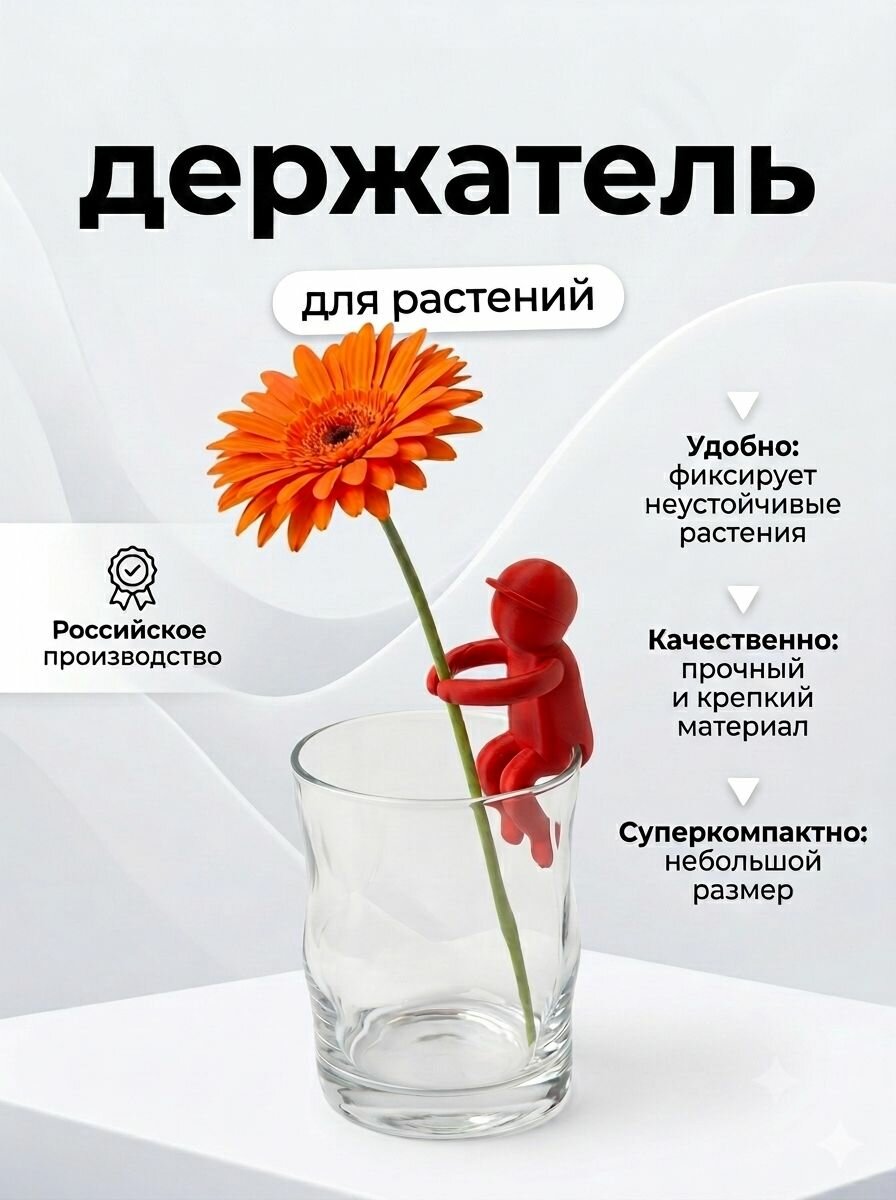 Держатель для цветов и растений эстетичный человечек