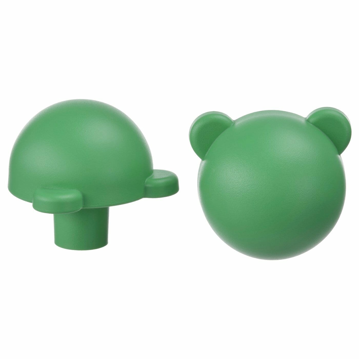Ручка мебельная ikea grejsimojs, зеленый медведь, 38 мм 306.174.16