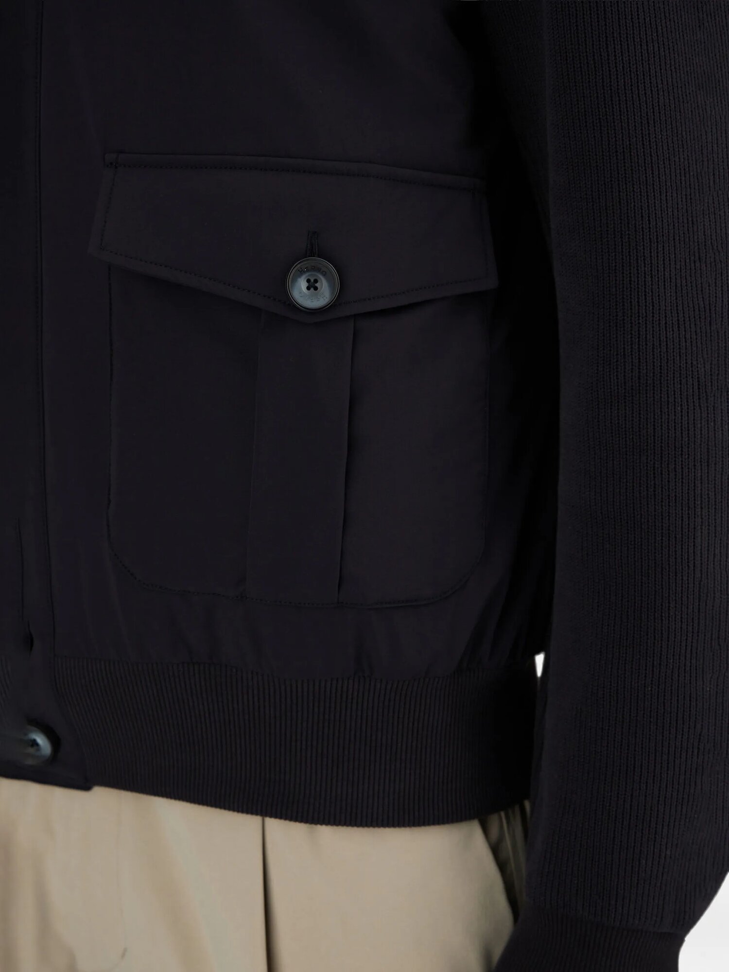 Куртка Herno Button-fastening padded jacket, размер 52 — фото 1