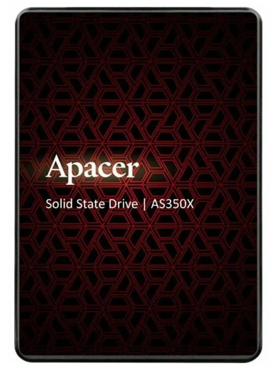 SSD-накопитель Apacer Panther AS350X, 1ТБ, 2,5", SATA III (AP1TBAS350XR-1) черный