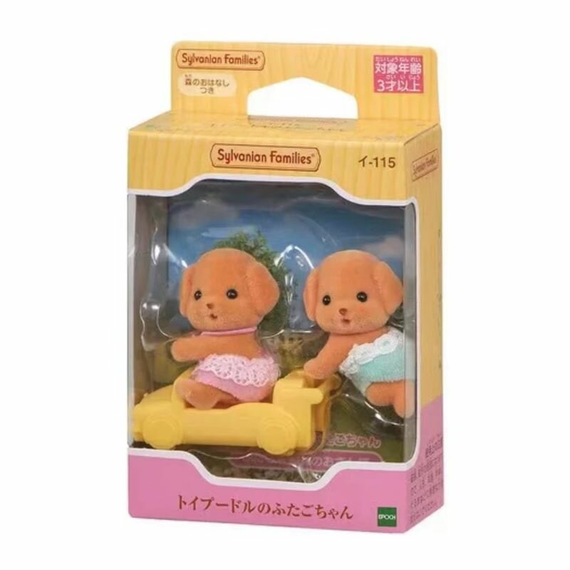 Куклы Sylvanian Families Пудель-двойняшки, Poodle Twins