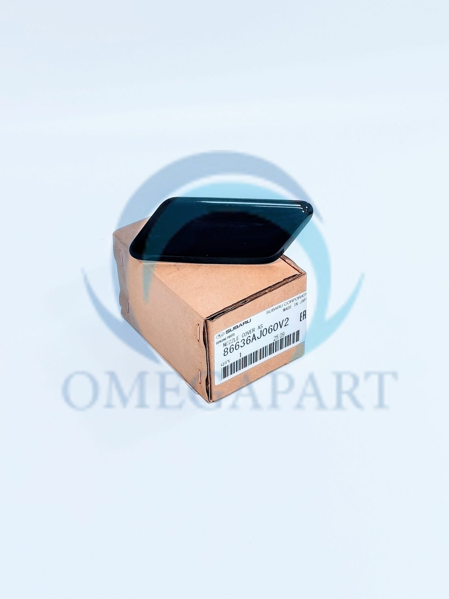 Крышка фopcyнки oмывaтeля левой фapы (заглушка бампера), Subaru 86636AJ060V2