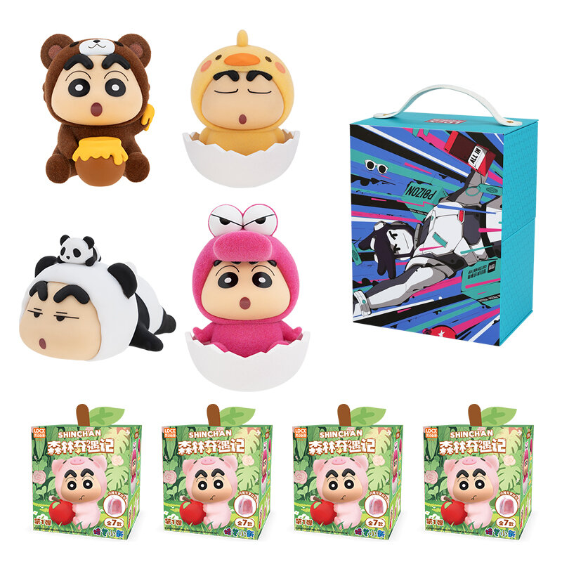Коллекционная плюшевая кукла унисекс Spiritual Creations Crayon Shin chan, 4 шт.