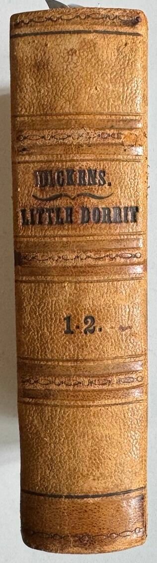 LITTLE DORRIT / крошка доррит. Charles Dickens / Чарльз Диккенс. Полный комплект в 4 томах. Прижизненное издание, 1856 1857.