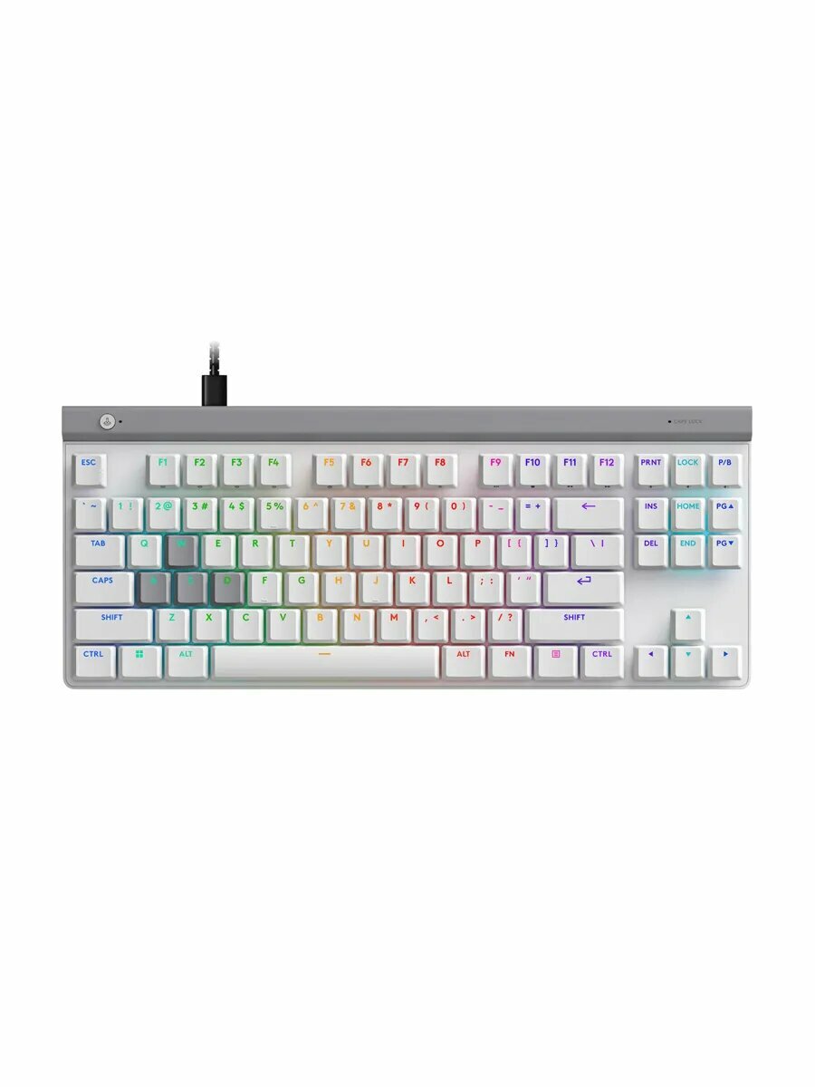 Logitech G515 RAPID TKL, белый, игровая клавиатура проводная