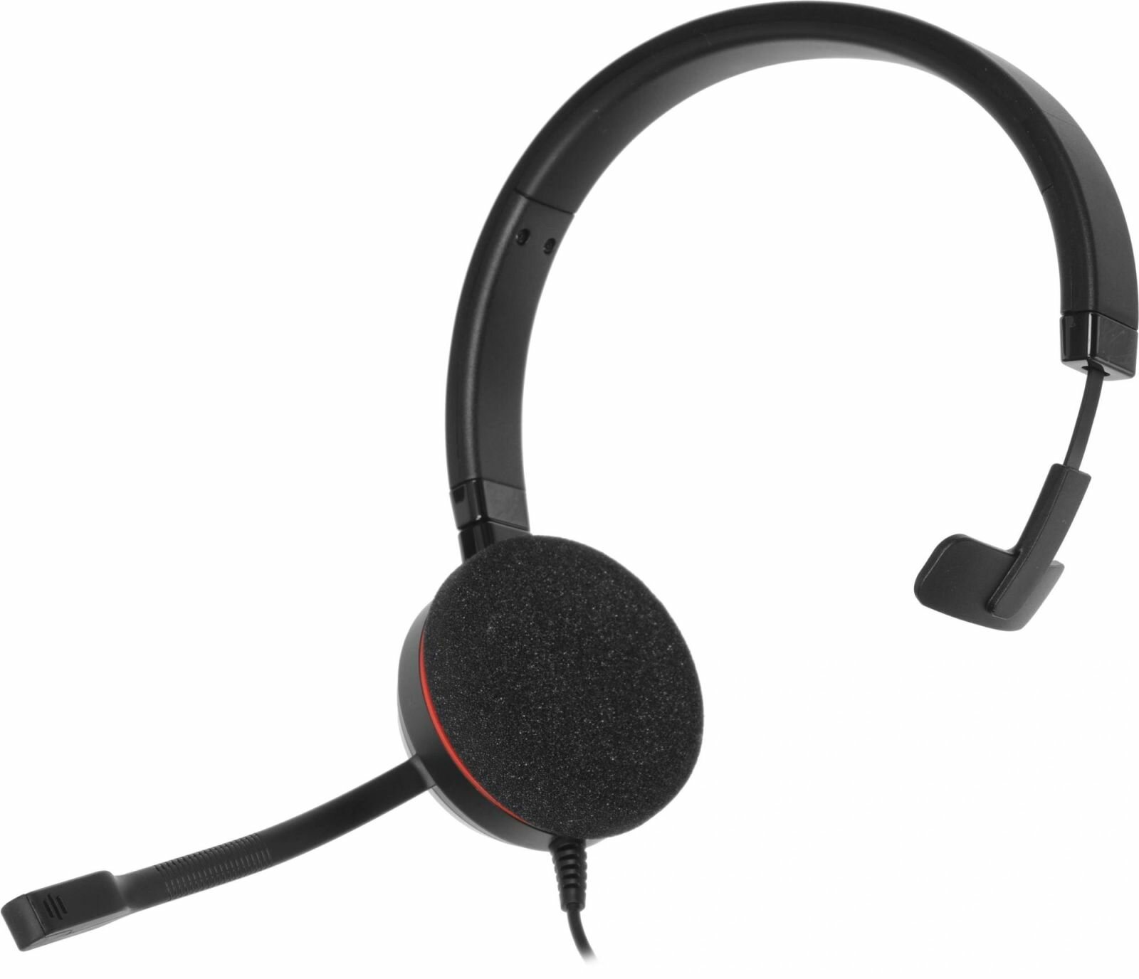 Наушники Jabra с микрофоном, Evolve 20, черные, накладные, USB, оголовье (4993-823-169)