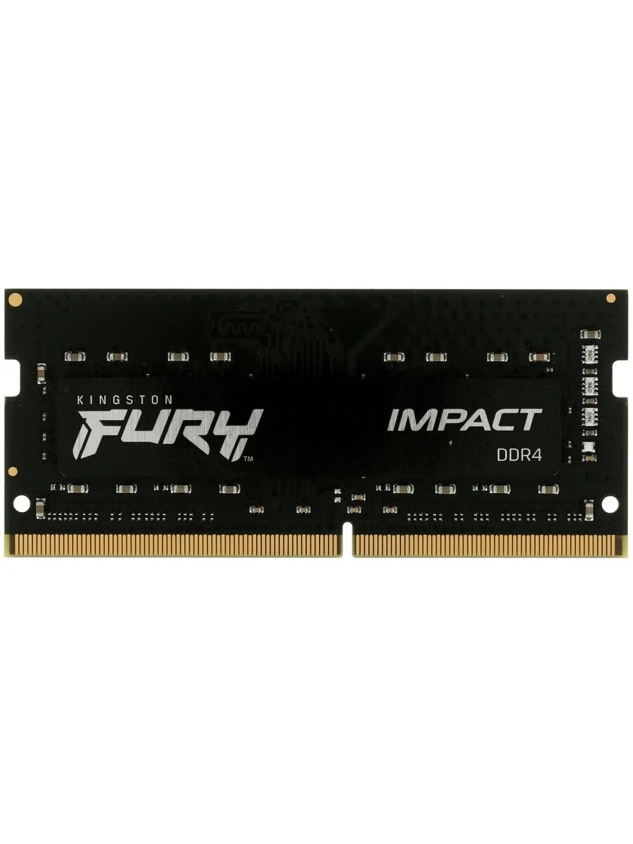 Оперативная память FURY Impact KF432S20IB/8 8 ГБ DDR4 3200 МГц