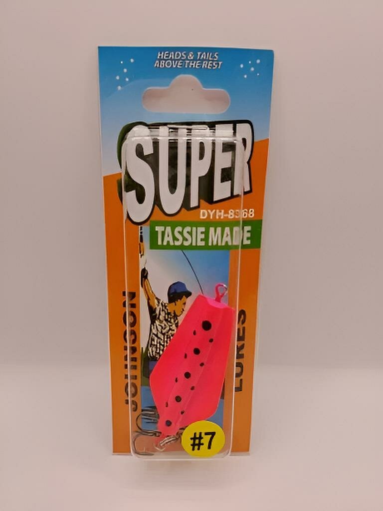 Блесна Tassie Made, Johnsons Lures, 15г, 65мм, универсальная блесна Тасманский дьявол для рыбалки на хищника
