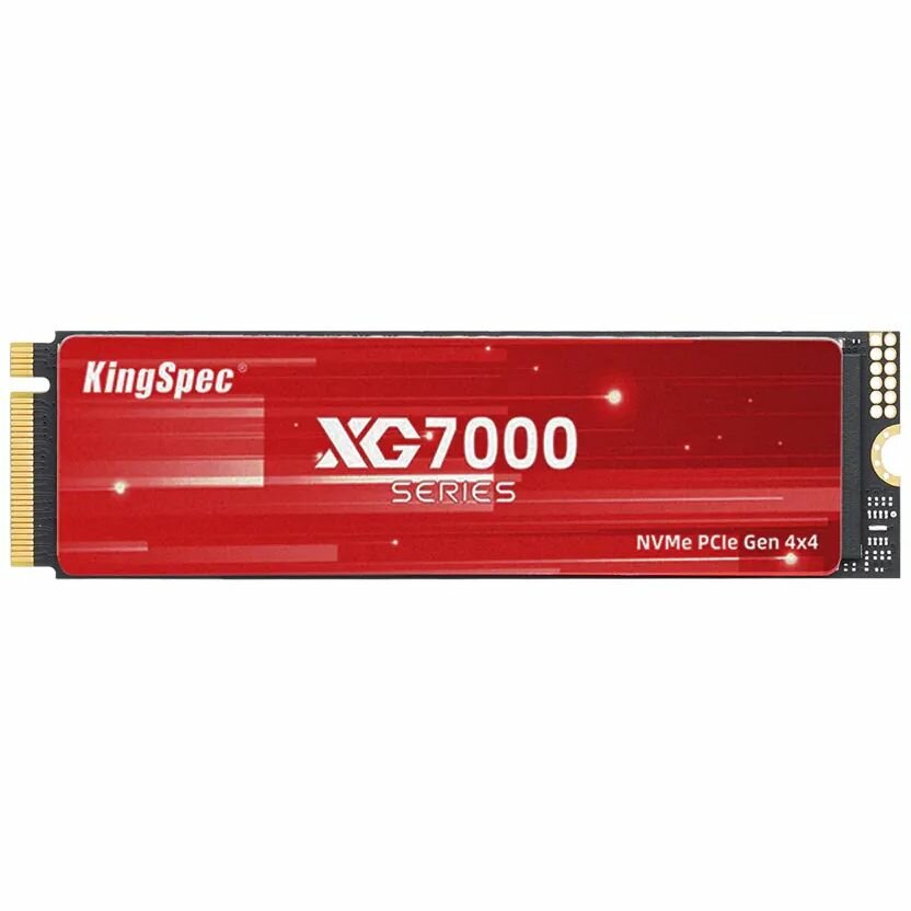 SSD-накопитель KingSpec XG7000-1TB 1 ТБ M.2 PCI-E 4.0