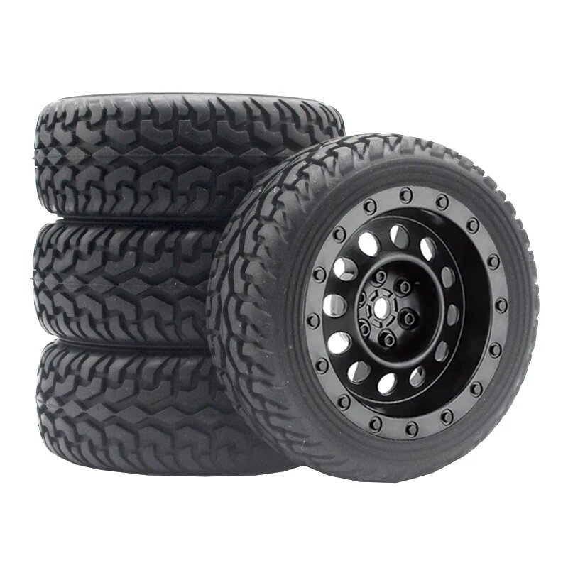 Черные внедорожные шины 1.9" для RC 12мм YK12H-8019