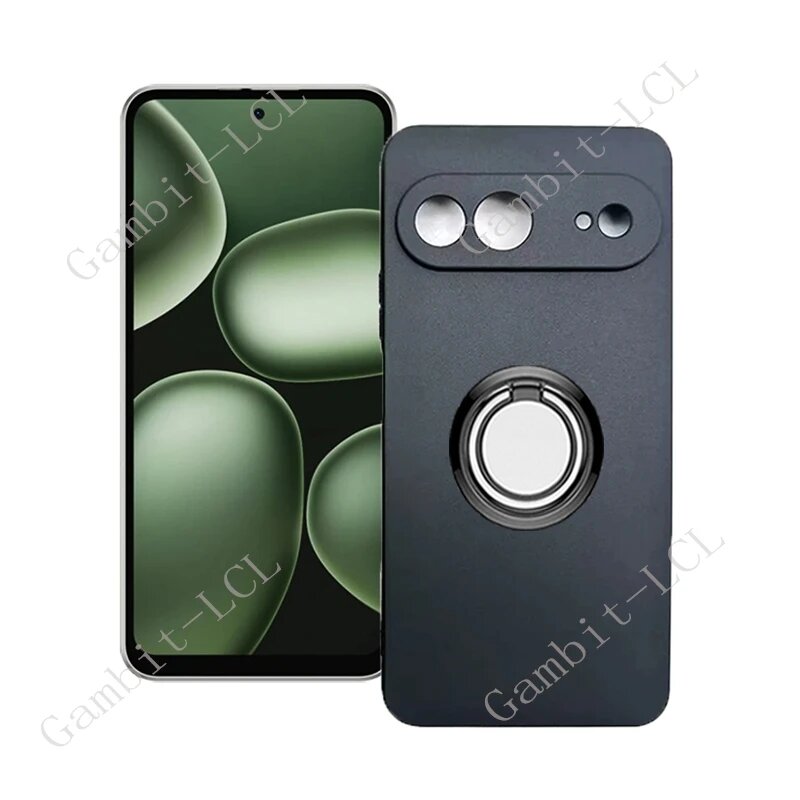 Чехол для Doogee B10 2026 с кольцом-держателем и подставкой, 6.63 дюйма, из мягкого силикона TPU