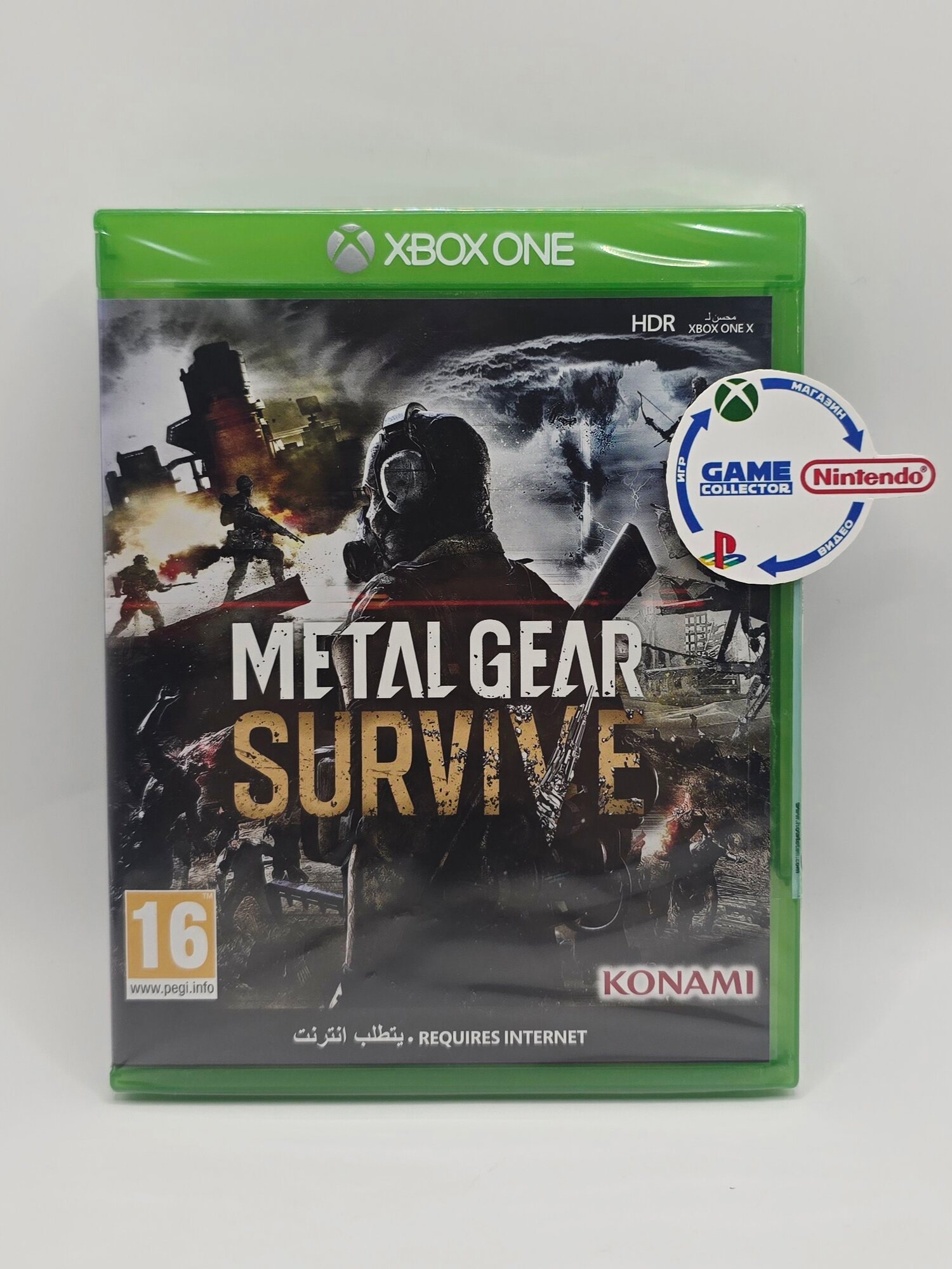 Игра Metal Gear Survive для Microsoft Xbox One/Xbox Series X на диске с русскими субтитрами.