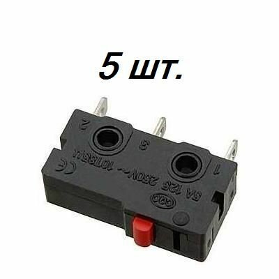 5шт Выключатель микро SM5-00N-115 250v 3a концевой