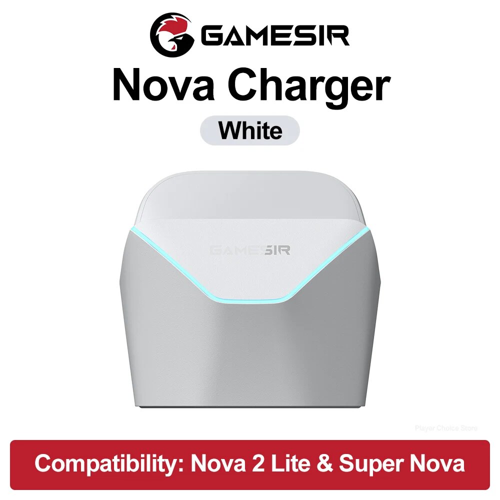 GameSir Nova 2 Lite Super Nova зарядная станция Белый, White
