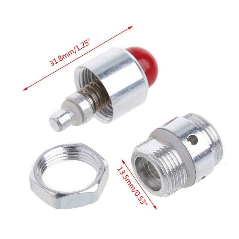 Клапан предохранительный высокого давления 3/8", алюминиевый, 1 бар