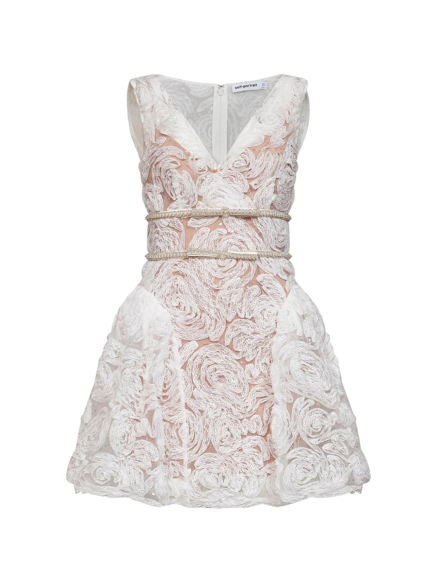 Платье Lace-embroidered sequinned mini dress