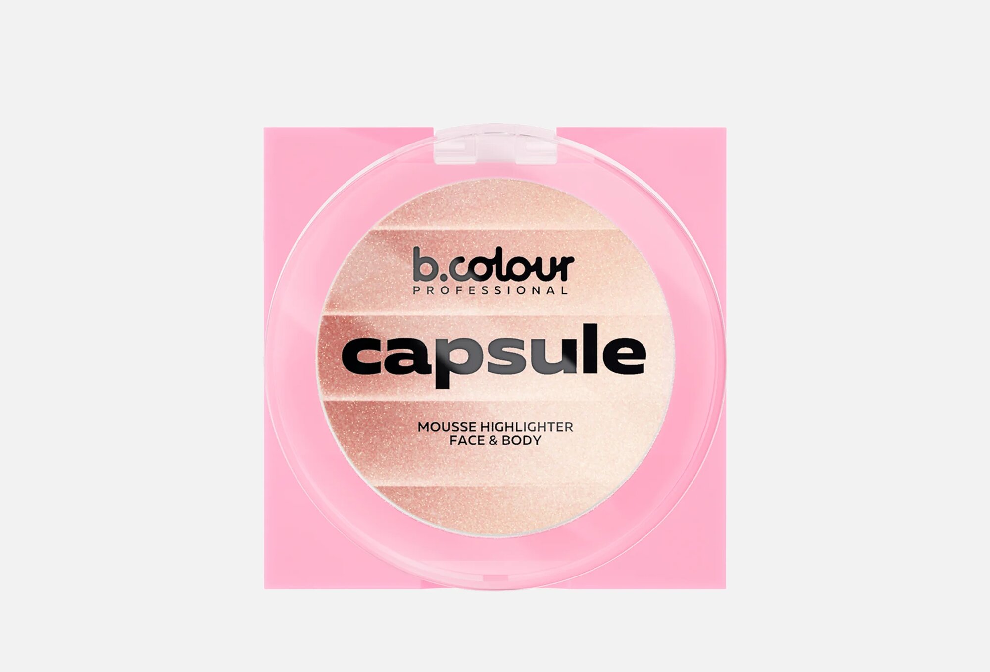 B.COLOUR PROFESSIONAL mousse highlighter face & body Муссовый хайлайтер для лица и тела 8 г 03, Power gleam