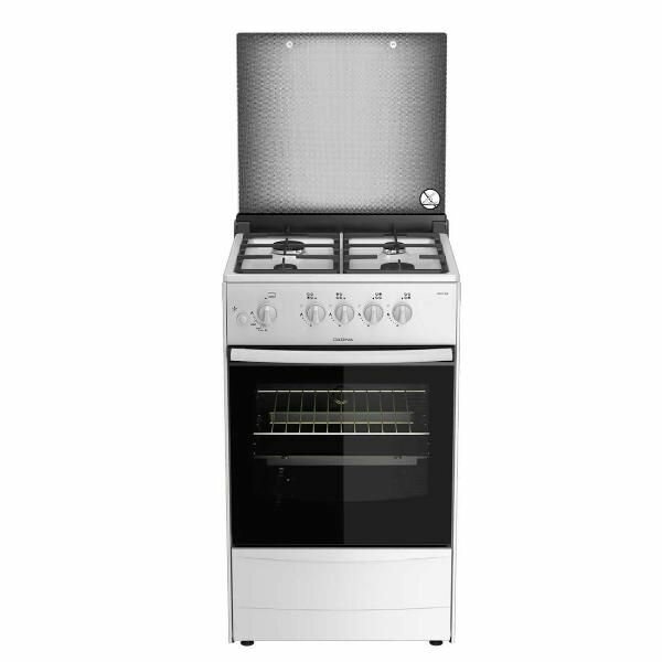 Газовая плита (50-55 см) Darina 1B1 GM 441 008 W Р, 50 см, 4 конфорки, 50 л, белый