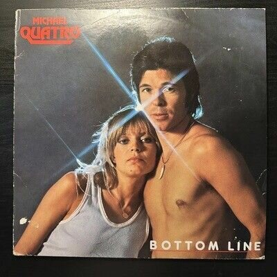 Виниловая пластинка Michael Quatro Bottom Line (Германия 1981г.)