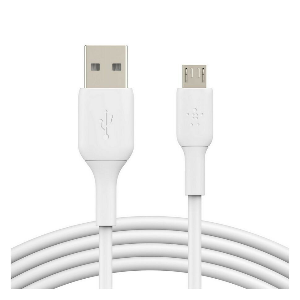 Кабель Belkin BoostCharge USB-A - Micro-USB 1 м (CAB005bt1MWH) White