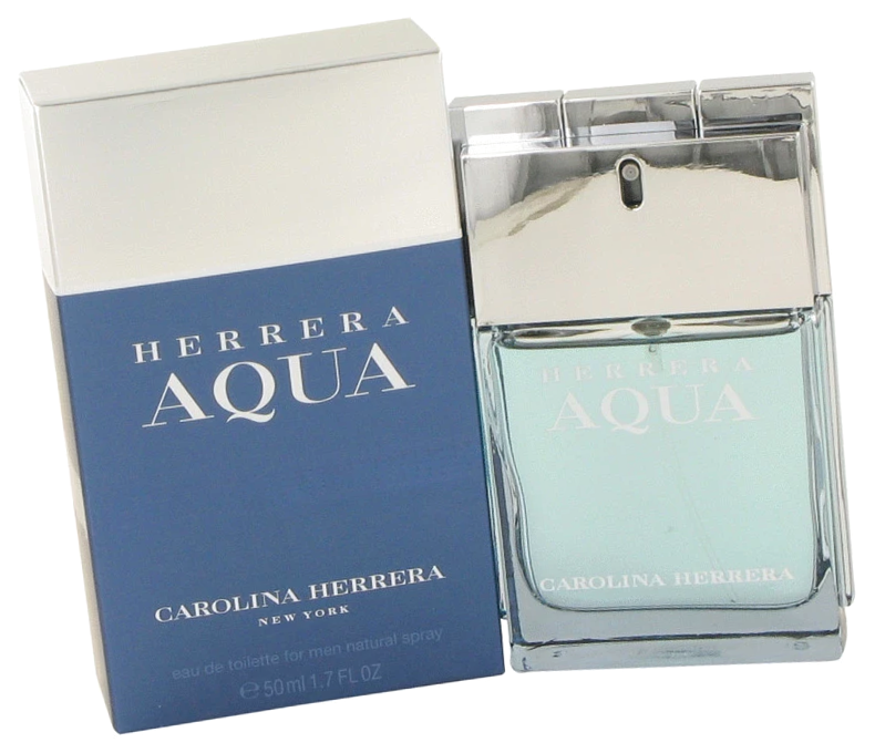 Мужская туалетная вода 50 мл Herrera Aqua / Каролина Херрера Херрера Аква
