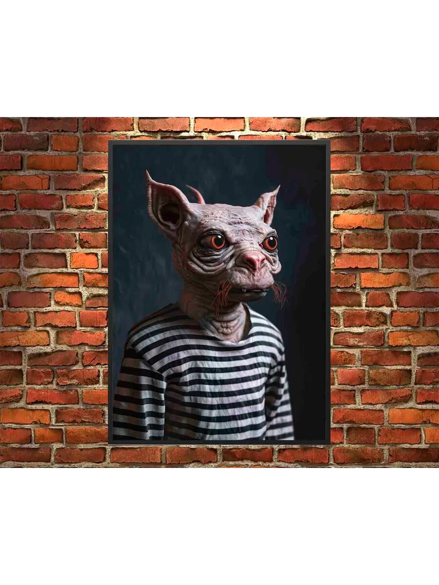 Заключенный зверь-химера 2, Плакат 30x42см