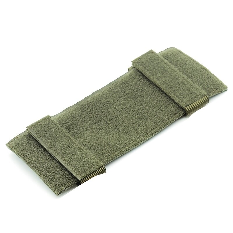 Тактическая панель MOLLE на липучке для патчей, цвет папоротниково-зеленый