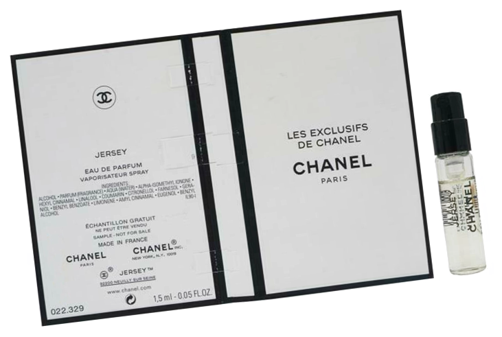 Женский Eau De Parfum Chanel Jersey 1.5 мл - миниатюра / Шанель Джерси