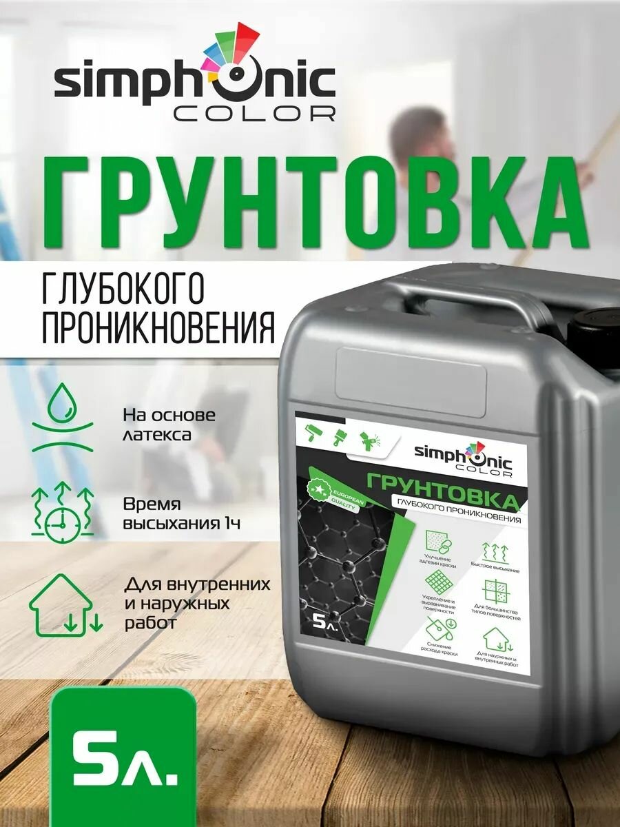 Грунтовка глубокого проникновения для стен под обои