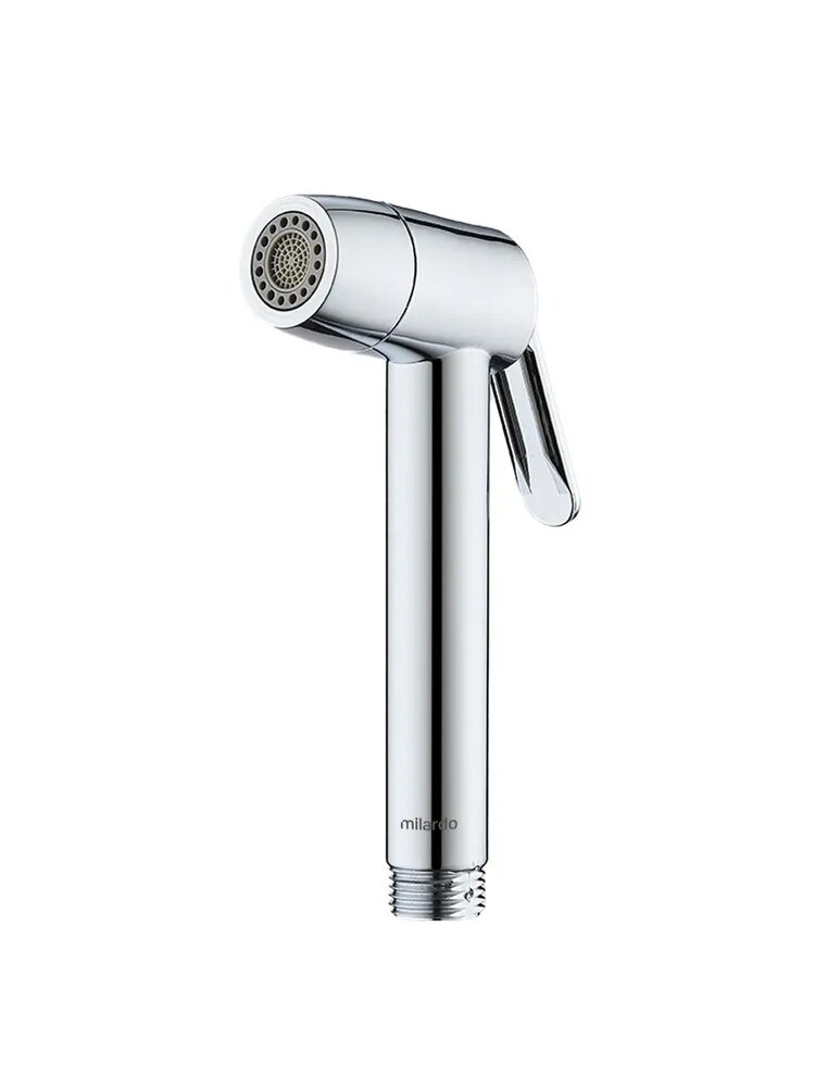 Гигиеническая лейка, глянцевый хром, Milardo, Эссеншл (Essential), ESS2FCRM20