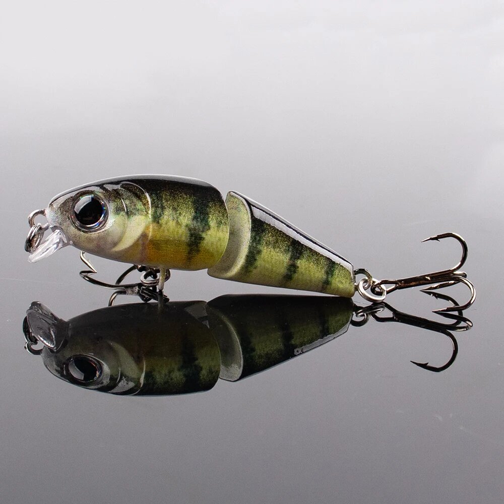 Воблер Magnisher Mini Baits 5.5см 5.6г, Тонущая Жесткая Рыболовная Приманка Для Баса И Лосося, Составная Из 2-х Частей