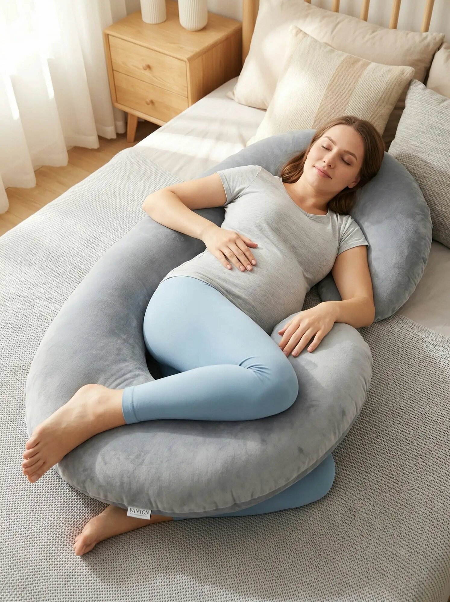 TE Подушка для беременных и кормящих 130*70cm-pd
