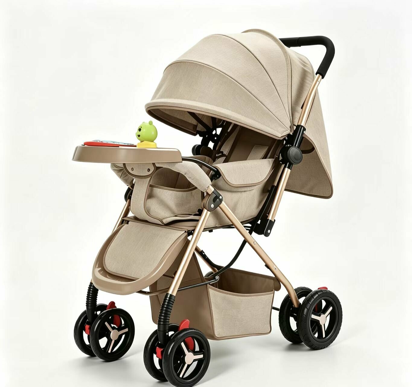 Коляска Baby Care, для детей с 0 до 6 месяцев, складная, реверсивное сиденье