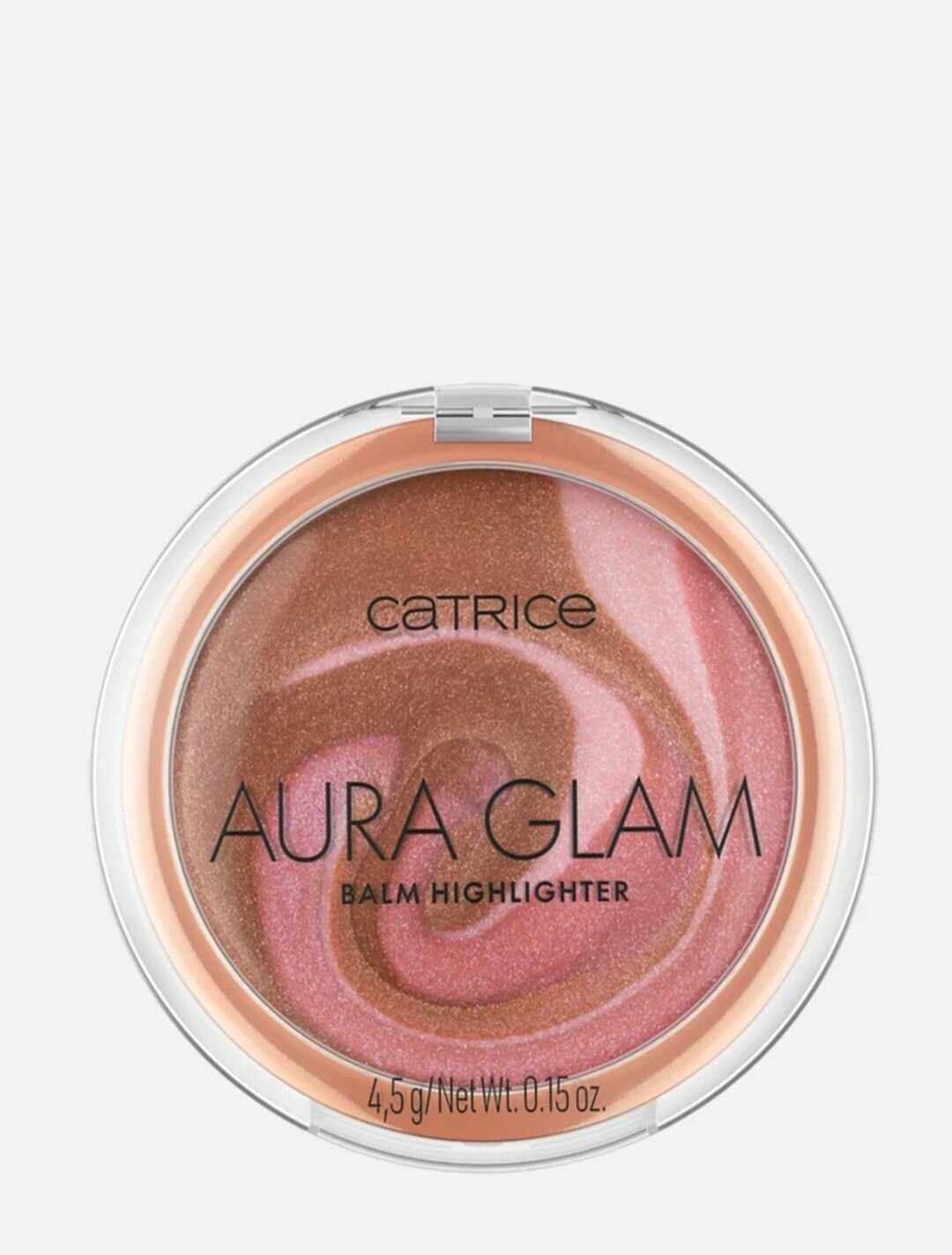 Хайлайтер для лица CATRICE aura glam balm 010 A Swirl Of Rose