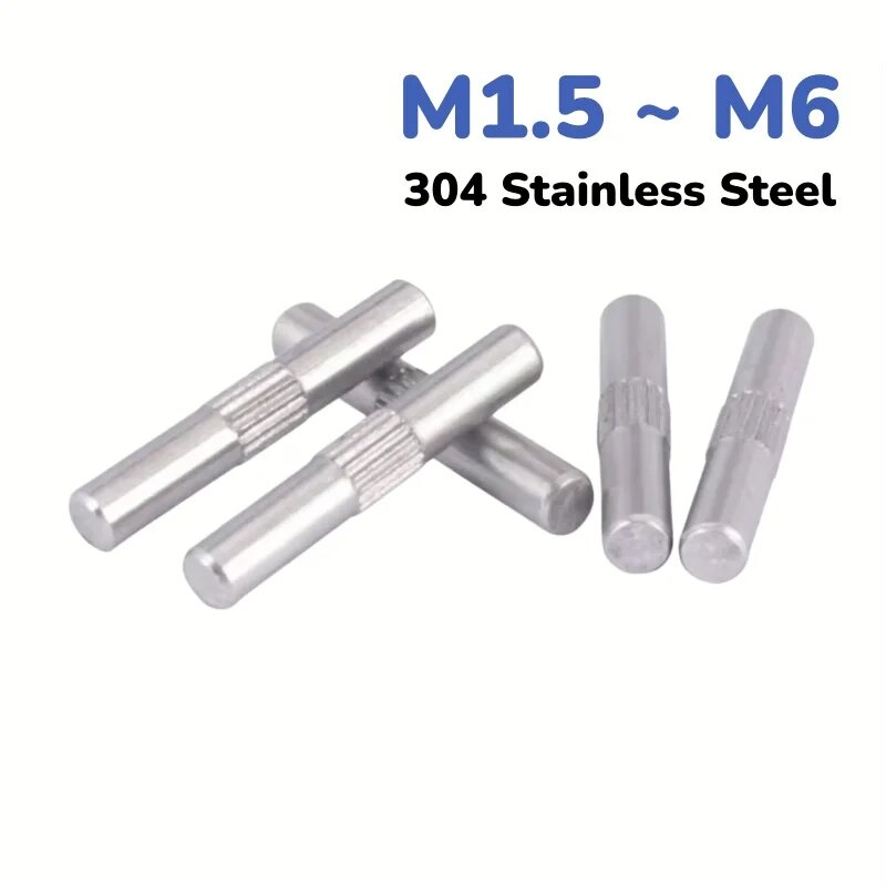 Штифты цилиндрические нержавеющая сталь 304 M1.5~M6 M6x30mm(10pcs)
