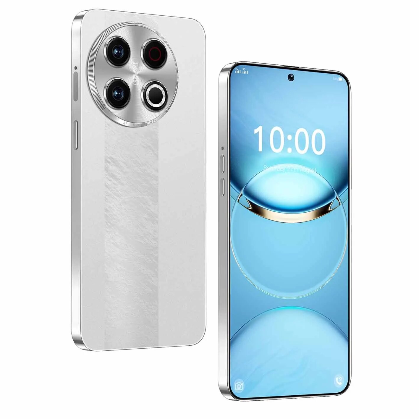 Новый смартфон Spark 40 Pro 2026 года, высокое Белый, 12ГБ, 512ГБ, Белый, White, 12GB 512GB