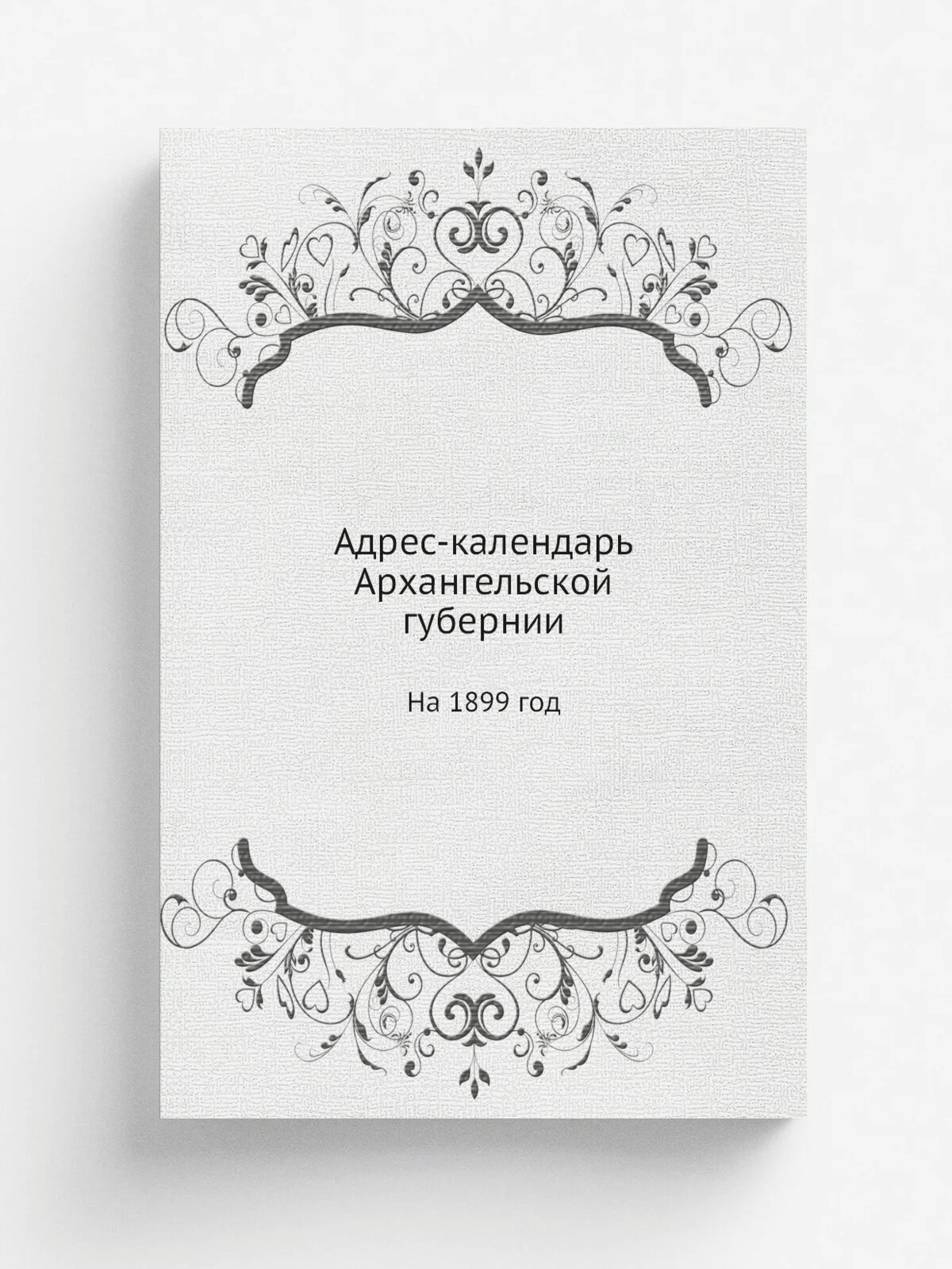 Адрес календарь Архангельской губернии. На 1899 год