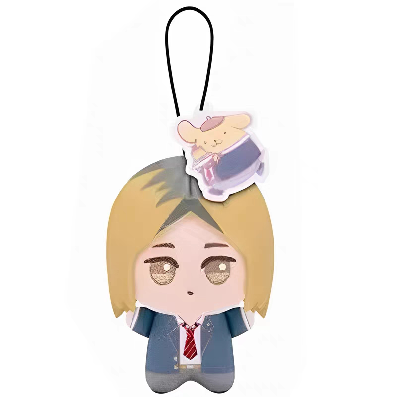 Haikyu! Sanrio Nunu Плюшевый подвесной узор Серия 2 Штук 2 Японская оригинальная