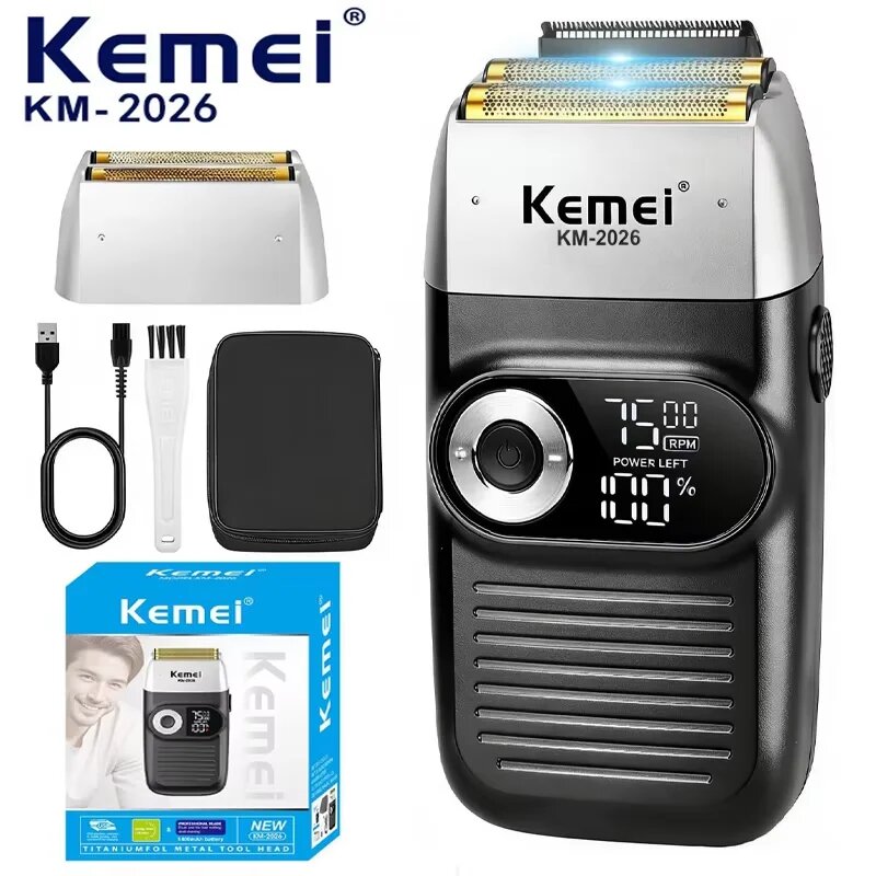 Электробритва Kemei KM-2026/2027 для мужчин