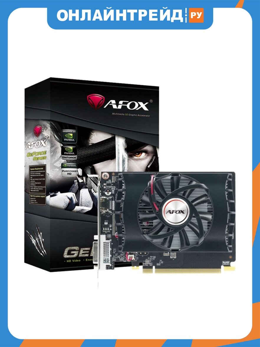 Видеокарта Afox GeForce GT 1030 2G
