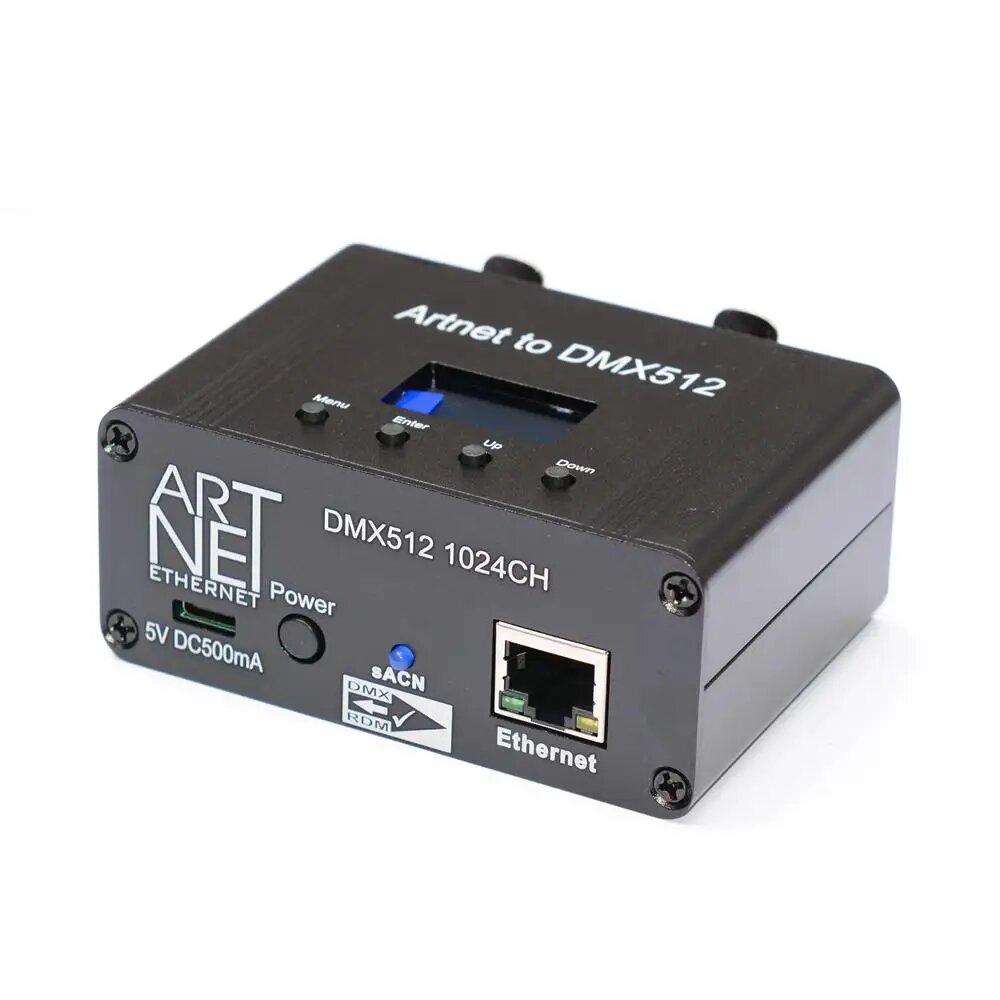 ArtNet LCD DMX512 RDM Ethernet контроллер освещения 4 Universe 1024 Artnet 2ports RDM