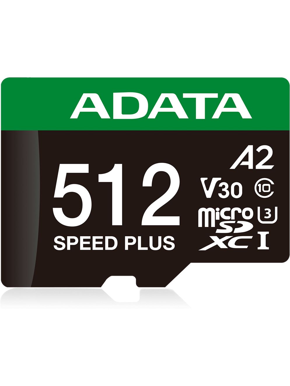 Флеш карта microSDXC 512GB A-Data UD512GUI3V30A2SP-RA1 Speed Plus V30 A2 + adapter
