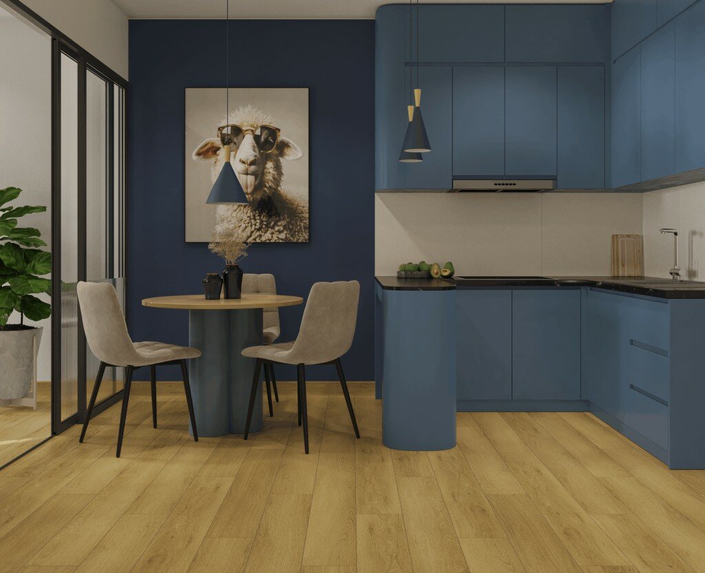 SPC-Ламинат Tulesna Лёгкий бриз Leggero 1004-37 14433 (цена за упаковку 2.230 м2)