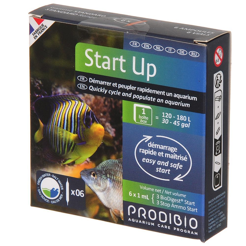 START UP набор средств для воды BIO DIGEST+STOP AMMO (6шт)