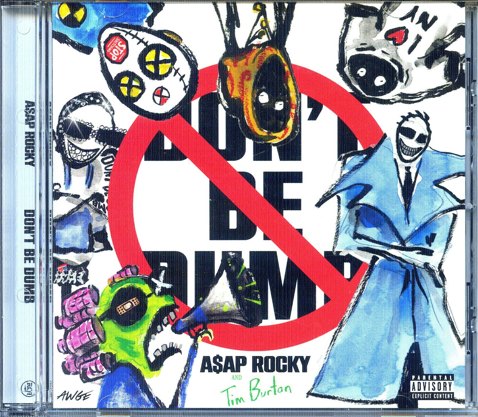 ASAP ROCKY - Dont't Be Dumb Deluxe + 4 Bonus Tracks 2026 г Компакт диск