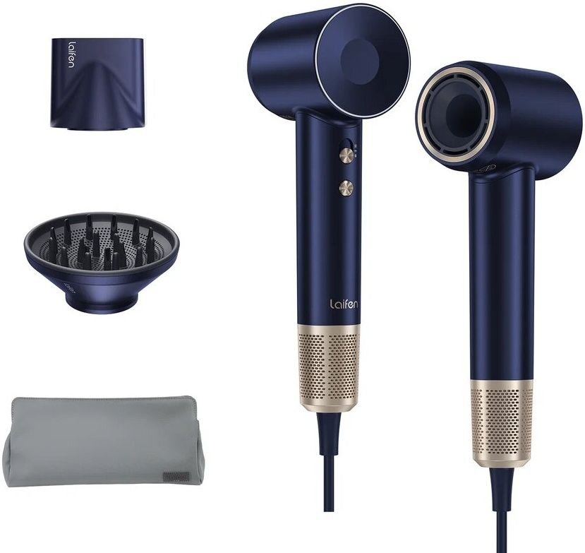 Фен Laifen SWIFT Premium, 1600Вт, 2 скорости, 4 те