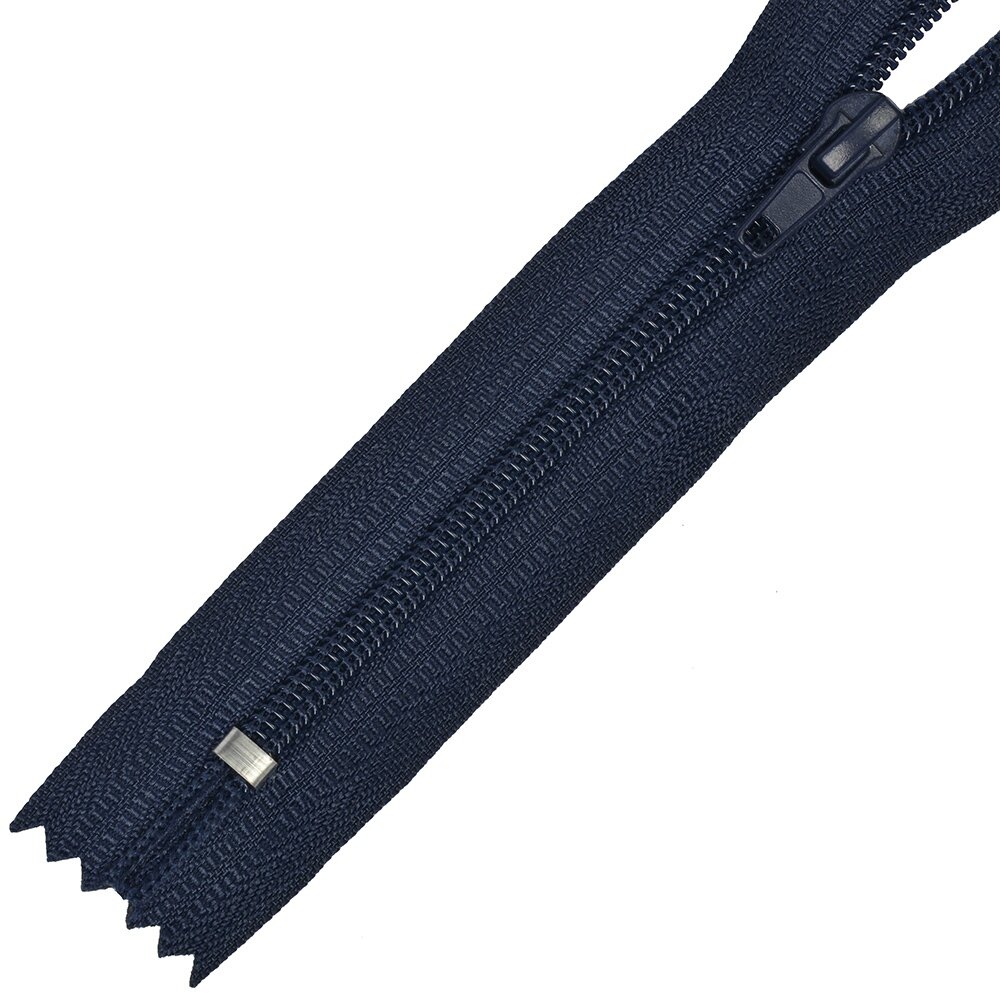 Молния MaxZipper брючная, замок-автомат, 20 см, цвет F330, темно-синий, упаковка 100 штук