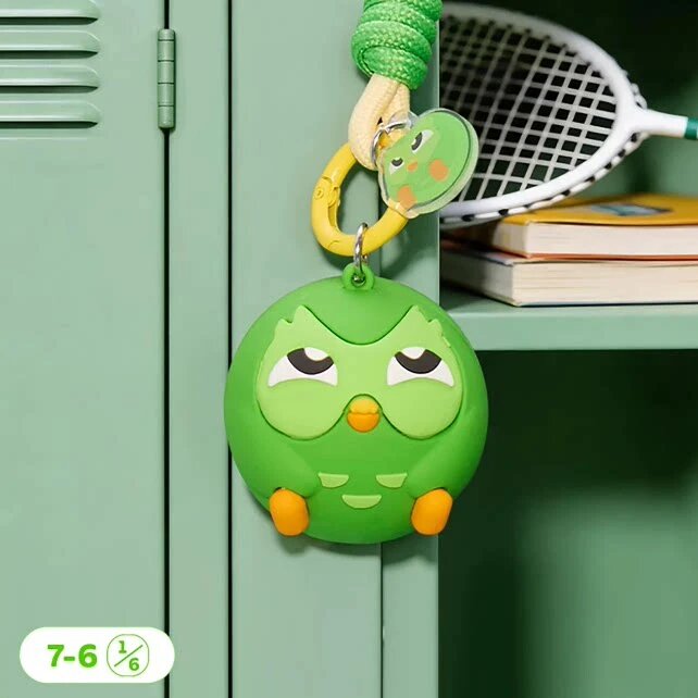 MINISO Blind Box Duolingo Ароматическая подвеска F