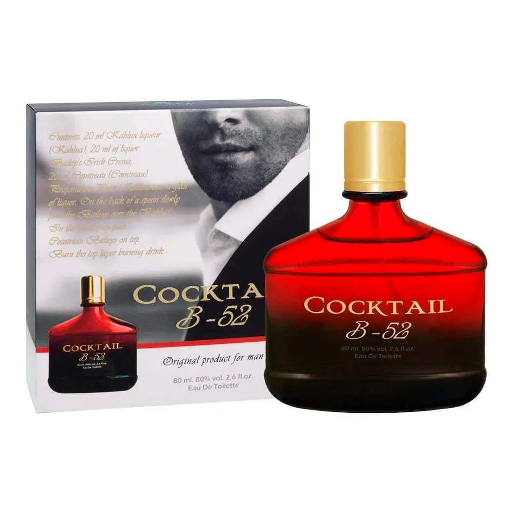 Euroluxe Cocktail B 52 туалетная вода 80 мл - Евролюкс Коктейль Б 52 для мужчин
